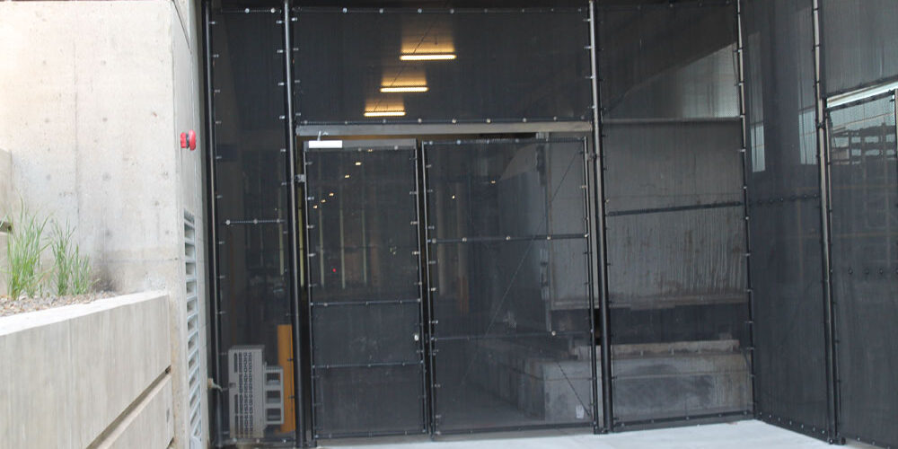 High Security Mini Mesh Black Chain Link Fence | Northwest Fence Company