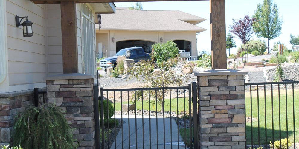 2 Rail Ameristar Ornamental Iron Gate | Northwest Fence Company